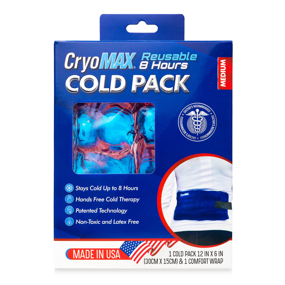 CryoMAX® 8-Hour Reusable Cold Pack - Medium